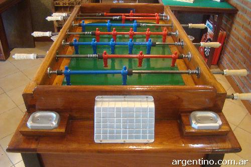 Metegol de madera profesional original 1980 en Mar del Plata