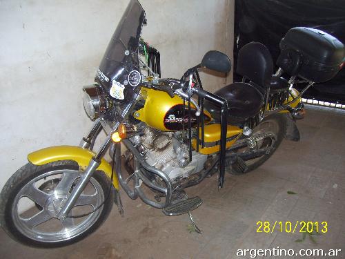 Vendo Moto Choppers Guerrero Gmx 150 en Intendente Alvear