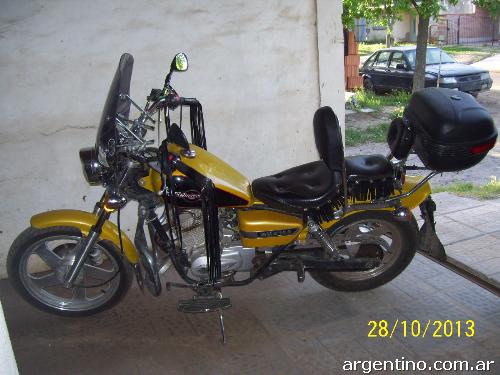 Vendo Moto Choppers Guerrero Gmx 150 en Intendente Alvear: teléfono