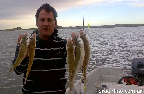 Guía de pesca en Cochico en Guaminí